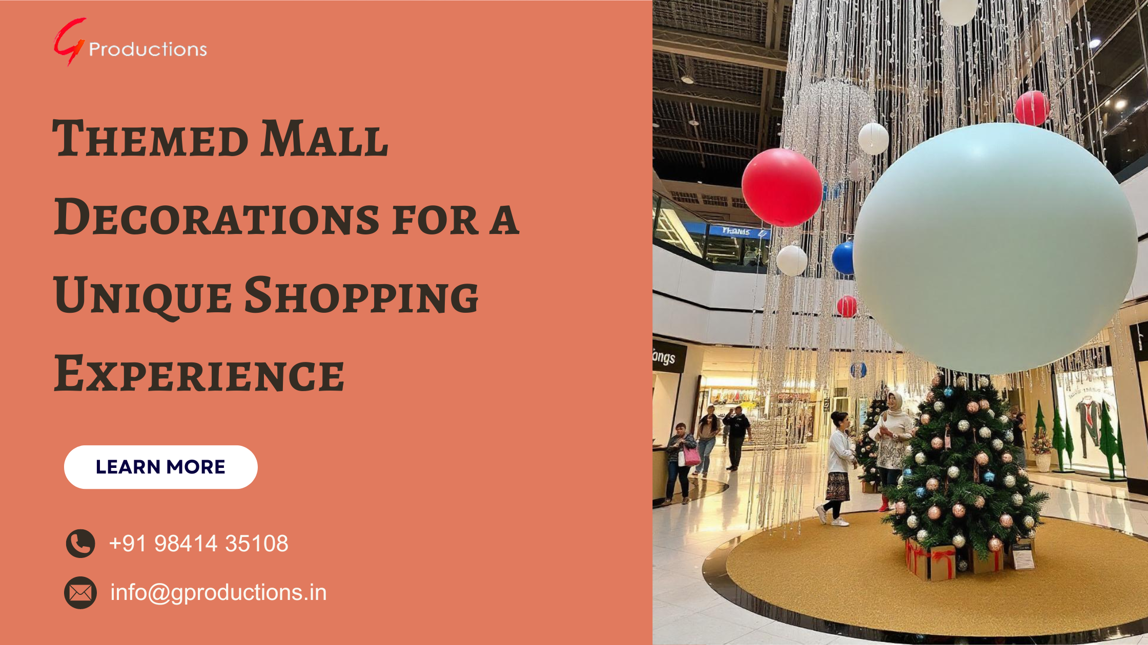 Themed Mall Decorations for a Unique Shopping Experience