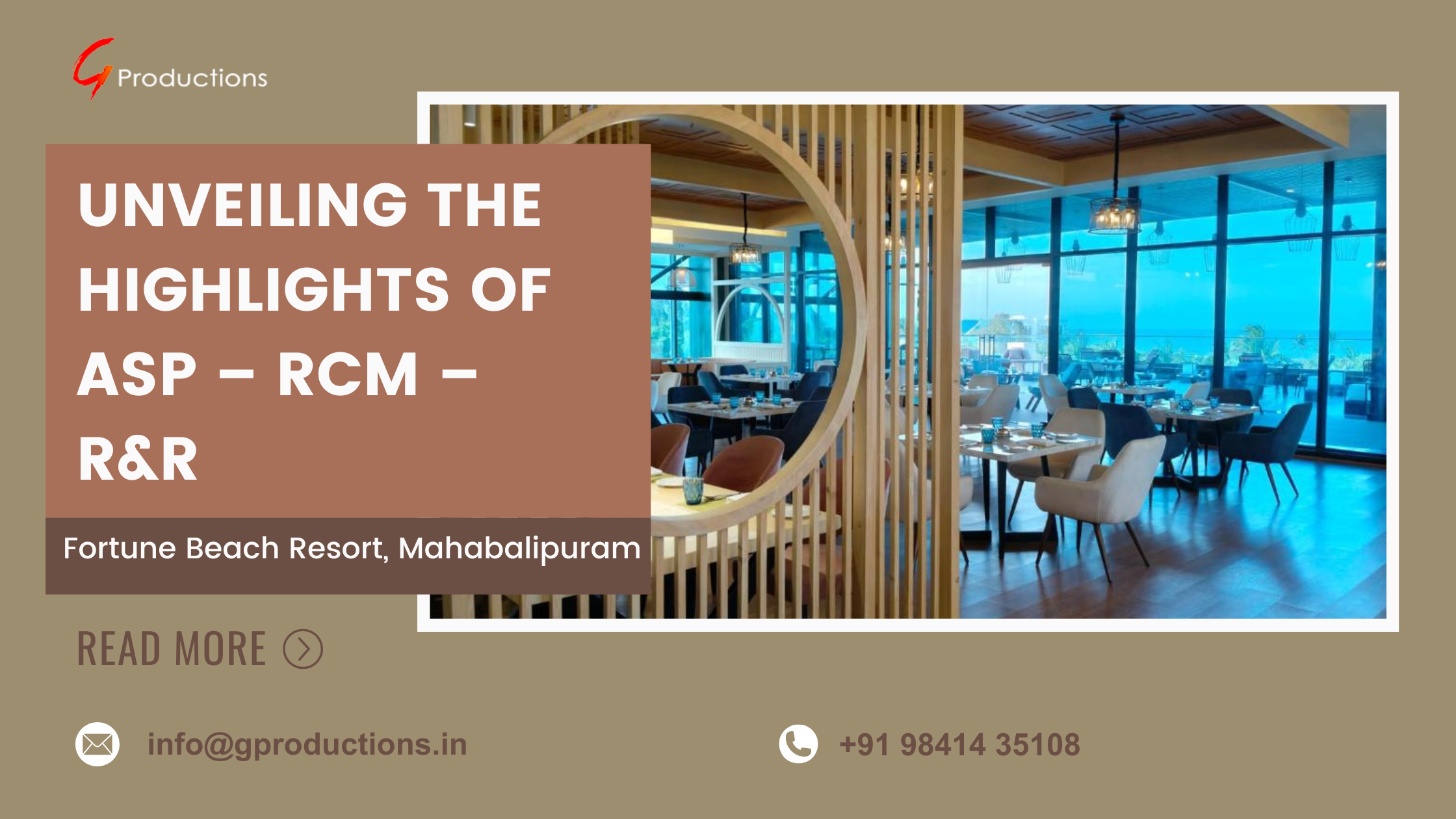 ASP – RCM – R&R Event by Event Management Company