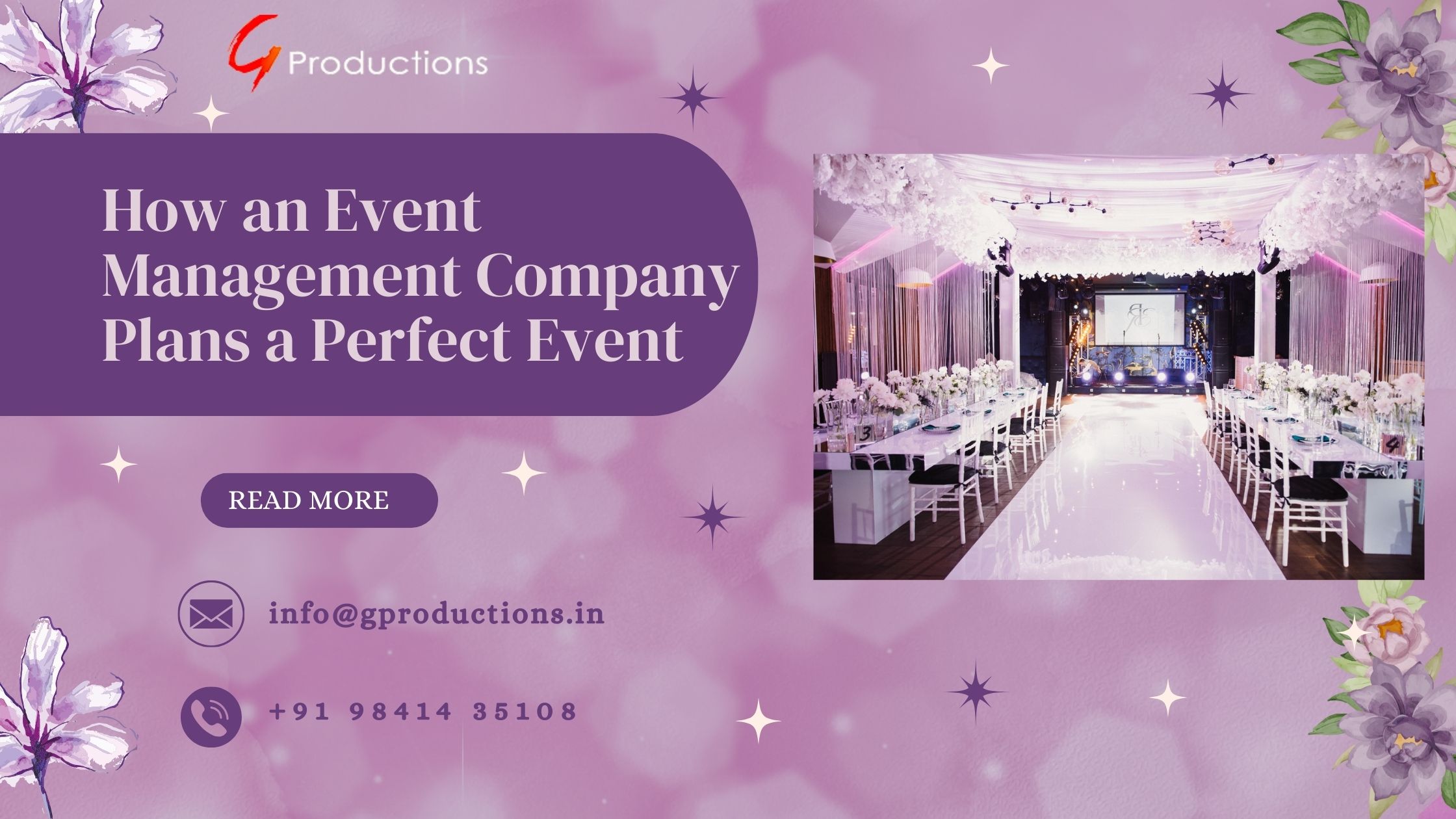 How an Event Management Company Plans a Perfect Event